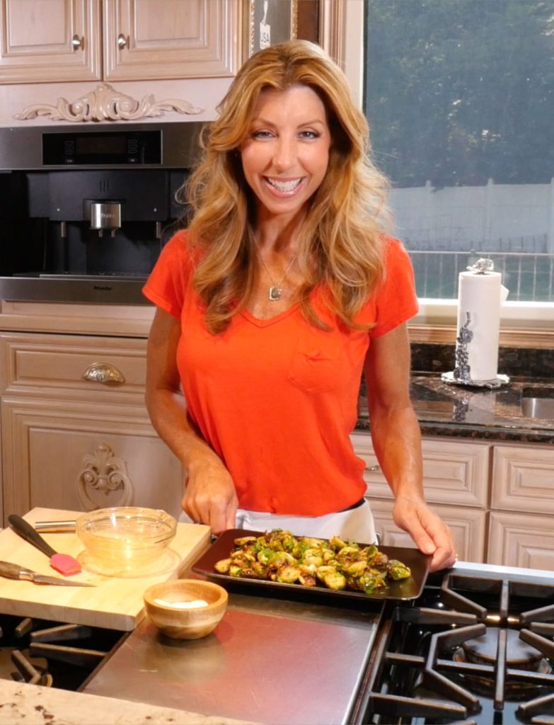 Cook this: Air-Fried Garlic Brussels Sprouts with Honey Mustard Glaze ...